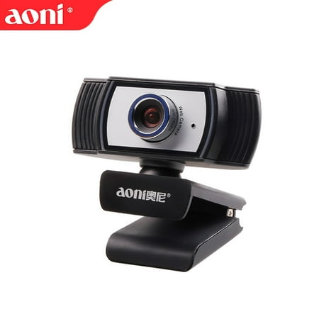 Aoni C33 Webcam Beauty Camera 1080p Anchor Live Computer Cam USB Plug ...