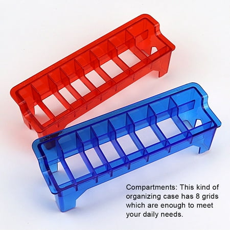 Limit Guide Comb Storage Box 8 Box 8 Grid Grid Compartments Hairbrush ...