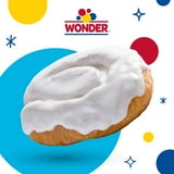 Wonder Iced Honey Bun, 4 oz Individually Wrapped Pastry Snack with ...
