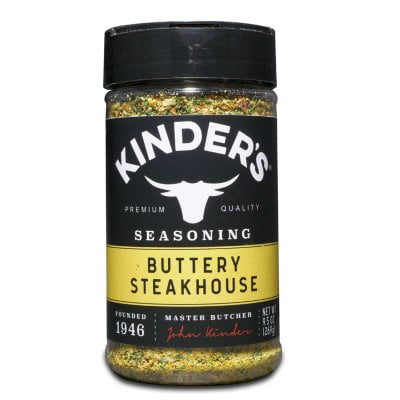 2X - KINDERS Buttery Steakhouse Seasoning (9.5 oz. ) - Walmart.com ...