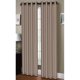 Raphael Heathered Faux Linen Extra Wide Grommet Curtain Panels ...
