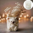 Animal Shape Silicone Vase Molds For Handmade Flowerpots Pen Holder ...