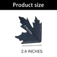 Stylish PU Leather Bookmarks With Maple Leaves Designs Soft Materials ...