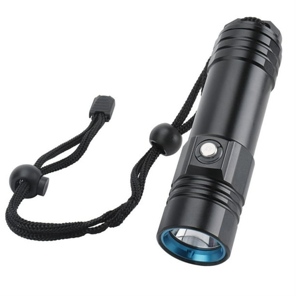 Diving Flashlight Waterproof Rechargeable Dive Lights Underwater LED ...