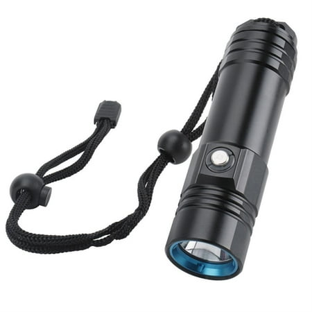 Diving Flashlight Waterproof Rechargeable Dive Lights Underwater LED ...