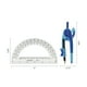 Fiskars Compass and Protractor Set (Color Received May Vary) - Walmart.com