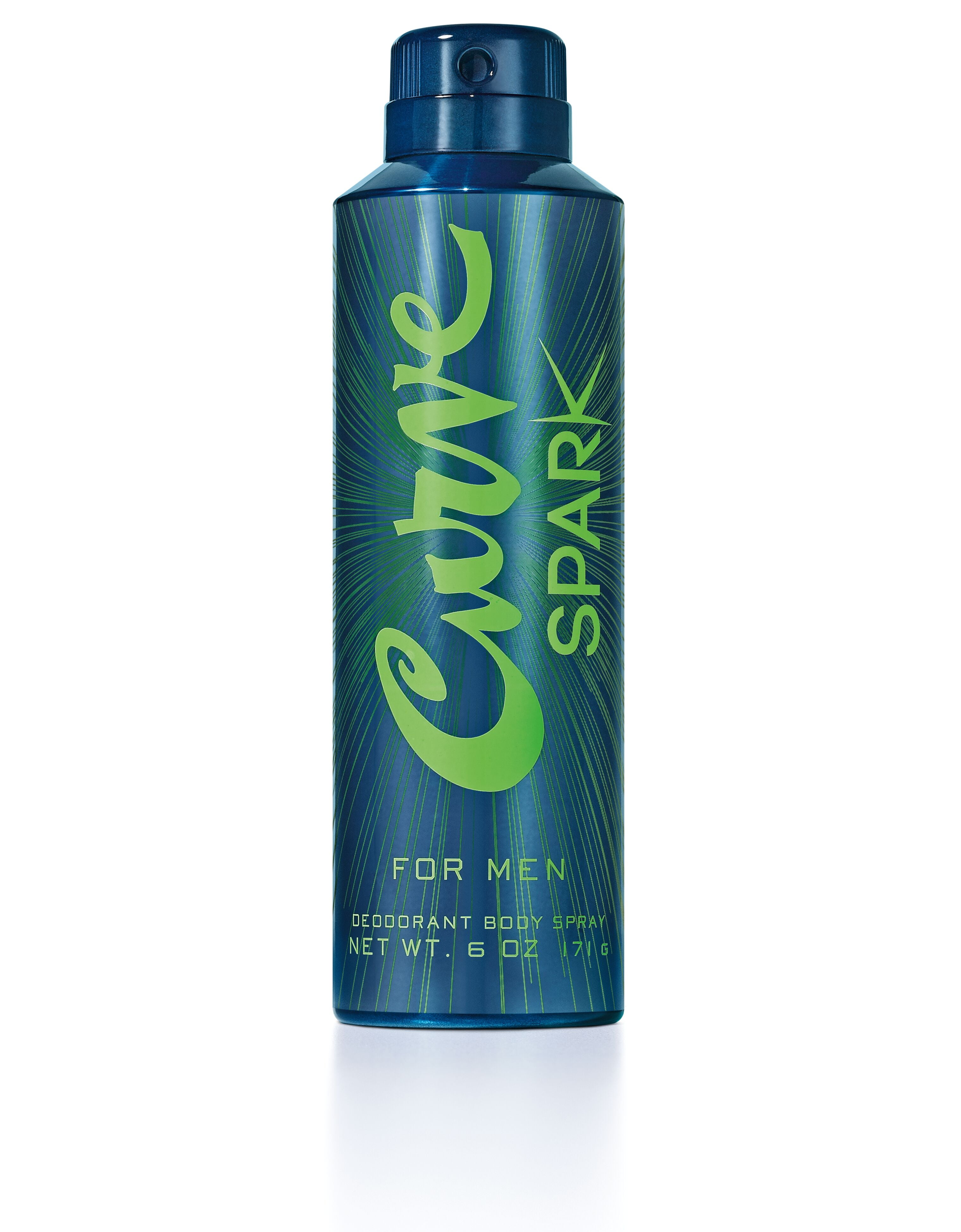 Curve Spark Deodorant Body Spray for Men, 6.0 fl oz - Walmart.com