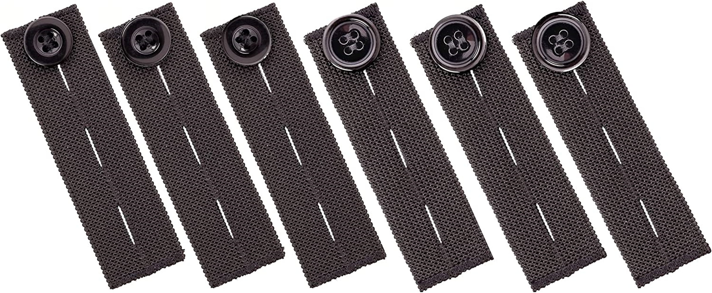 Smith Elastic Pants Waist Extenders (6 Pack), Adjustable Waistband ...