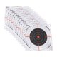 Ez Aim Paper Shooting Targets, 12 In Bullseye, 13-Pack, Black & Orange ...