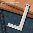 305mm Metal Carpenters' Square With Marking Pin And Measuring Scale For ...