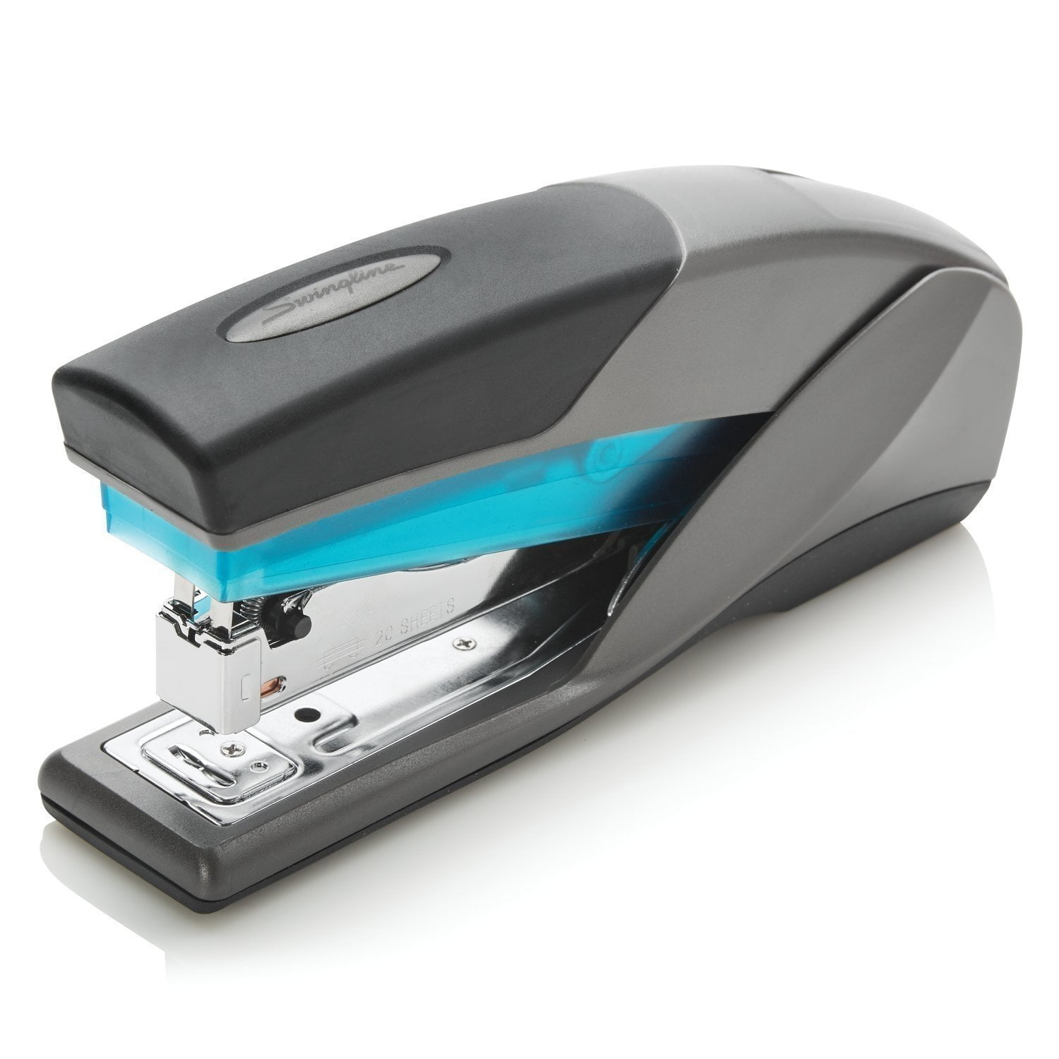 Swingline - Light Touch Reduced Effort Full Strip Stapler, 20-Sheet ...