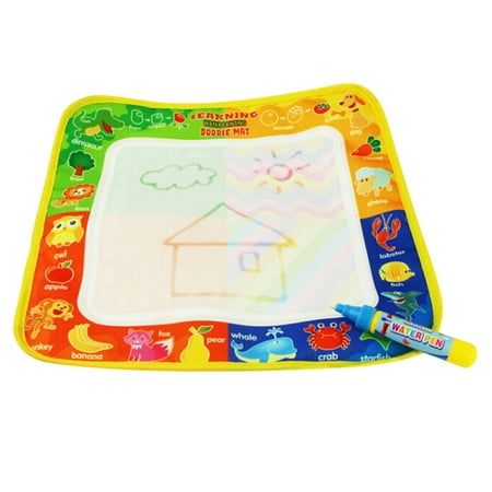 Magic Water Drawing Mat with Doodle Mat Kids Pen Painting Doodle Mat ...