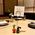 Zodiac Animal Figurine Memo Clip Note Holder for Desk Office Home Paper ...