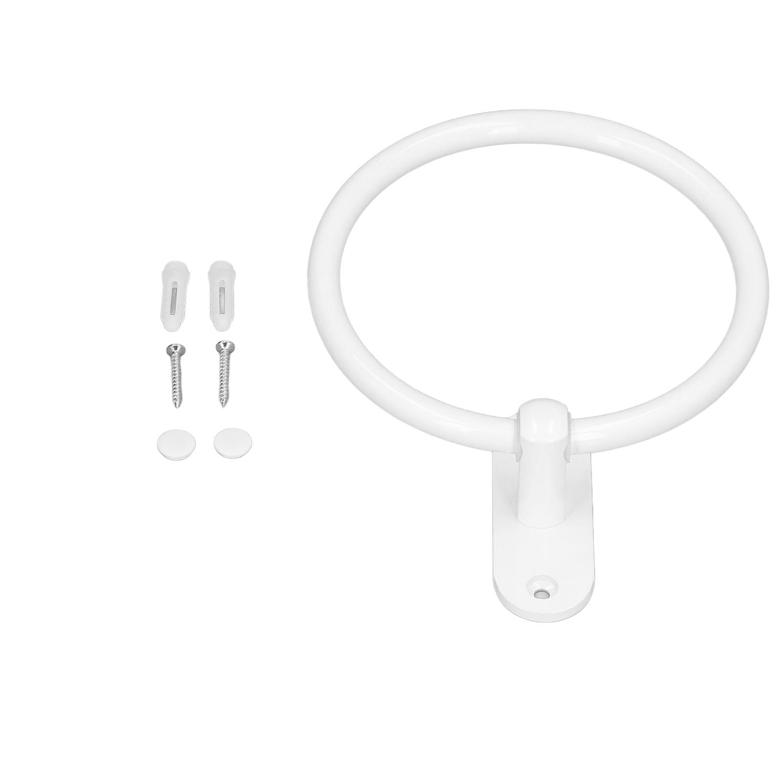 Click here for Lafgur Bathroom Towel Holder  White Circle Design... prices