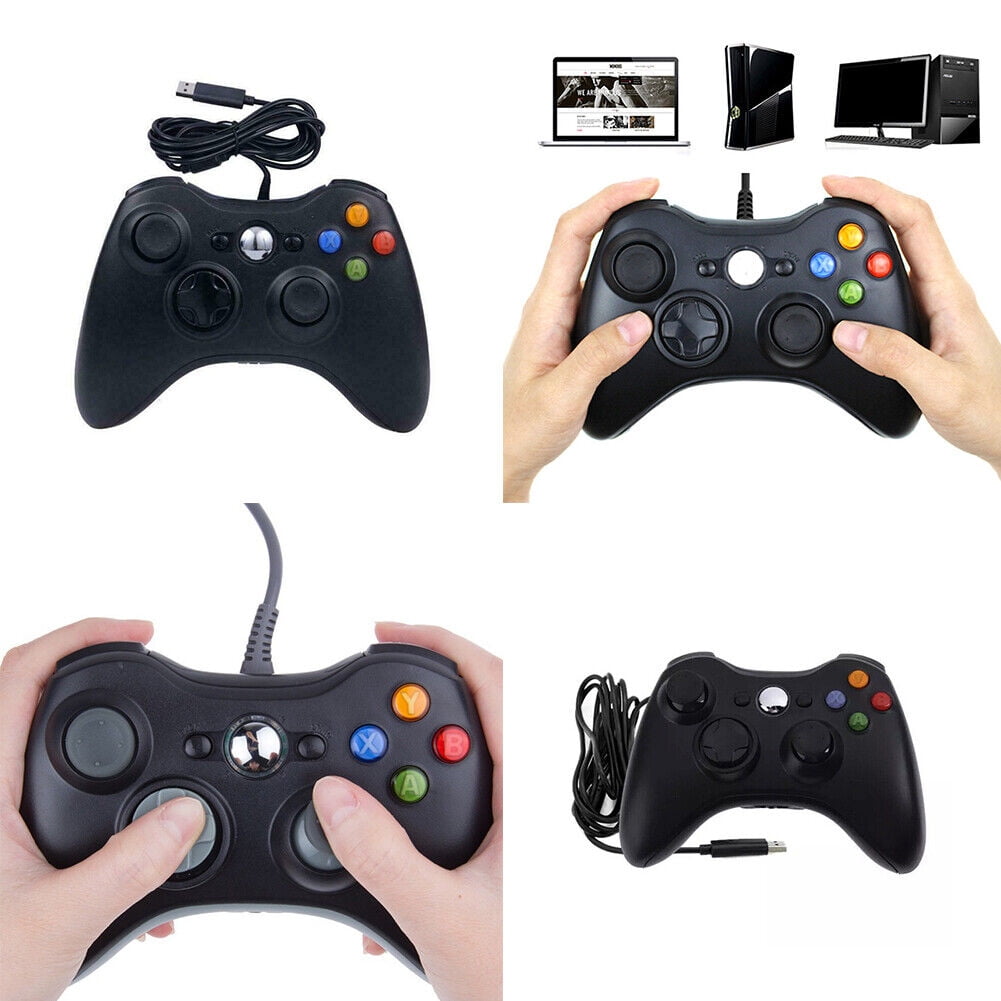 US 1-2 Pack Wired Controller USB For Compatible With Xbox 360/ Windows ...