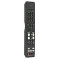 Rc1162 Universal Big Button Tv Remote Control Replacement Compact Abs Black Controller