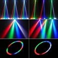 Mini Moving Light, 30W Compact DJ Stage Lights Moving Beam with Halo ...