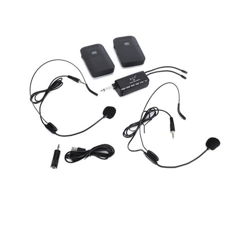 Portable Wireless UHF Mic Head-mounted Head-mounted Mic Microphone ...