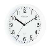 Mainstays Basic Indoor 8.78" White Analog Round Modern Wall Clock ...