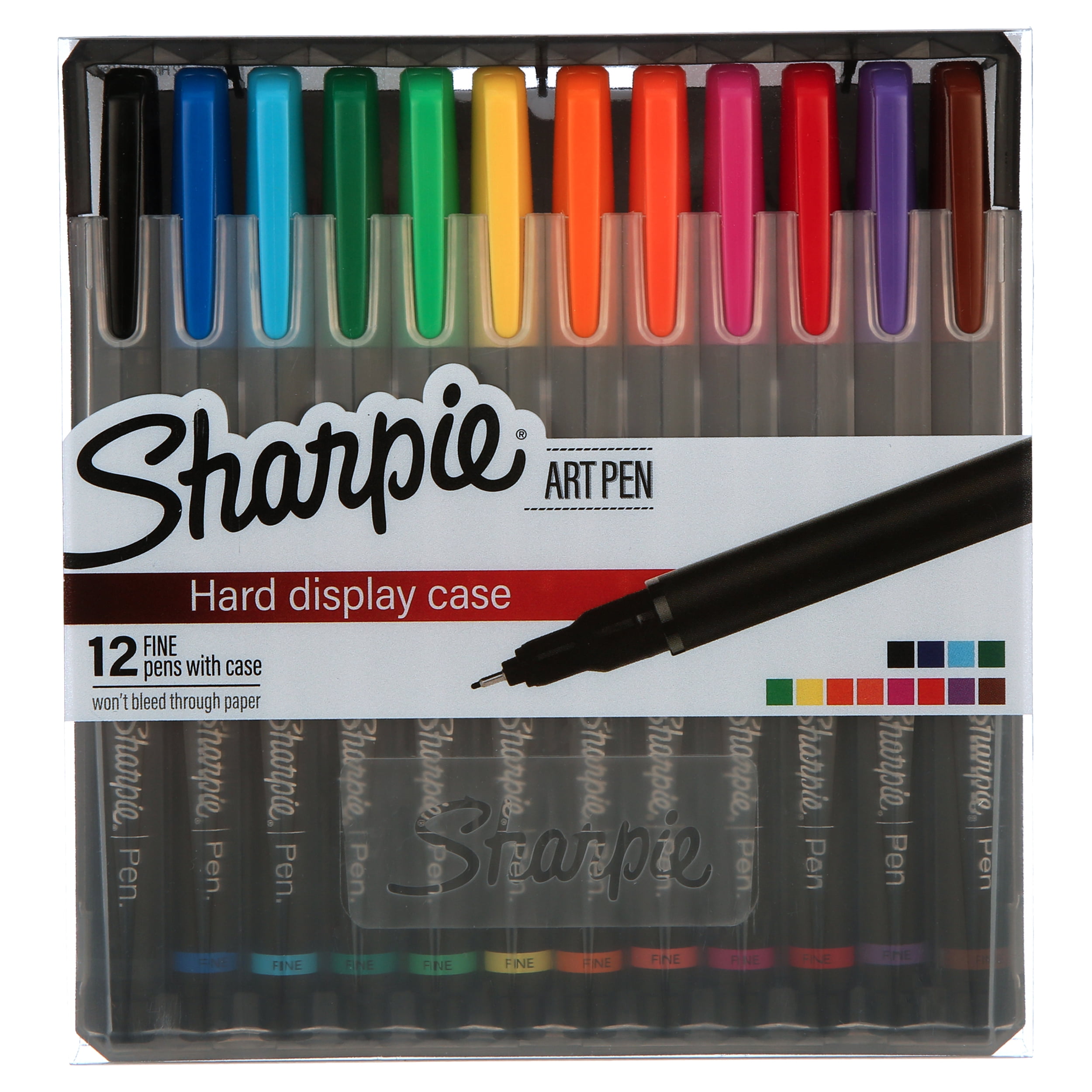Sharpie Assorted Fine Point Drawing Pen Set, 12 Pieces – Beauty ...