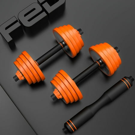 20LB Adjustable Dumbbell Weight Sets Solid Fitness Dumbbell Set for ...