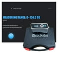 High Precision 0~150.0 GU Gloss Meter Digital Glossmeter Paint Ink ...