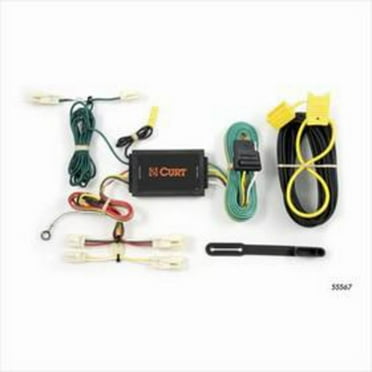 CURT T-Connector, 3 wire system, heavy duty powered converter included ...