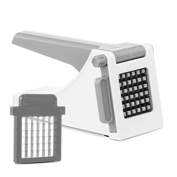 French fries cutter, cutting potatoes with 1 cutting blades, non-slip ...