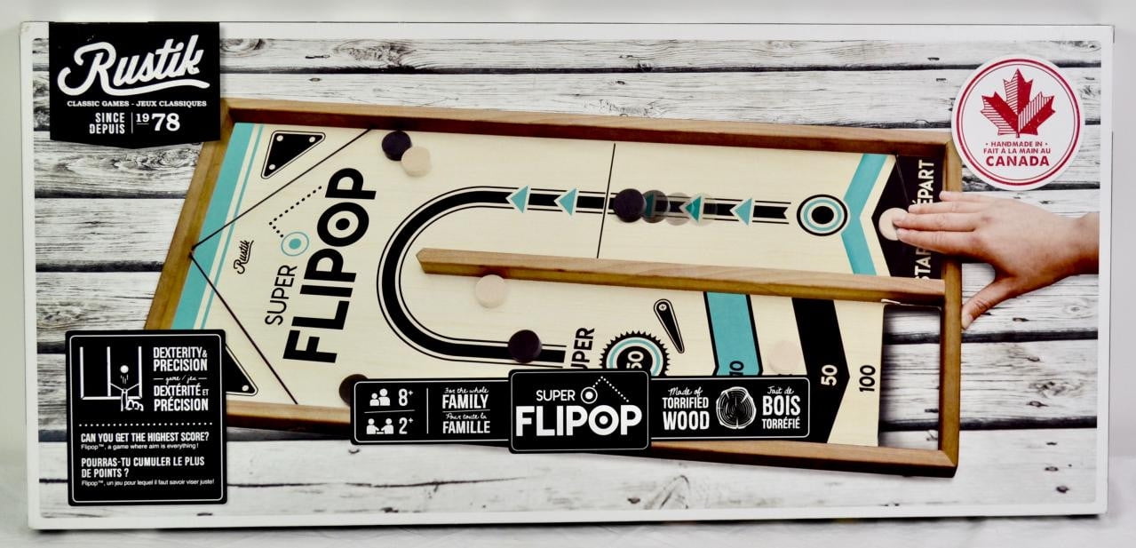 Rustik Super Flipop Wooden Table Top Game | Walmart Canada