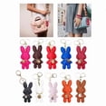 ANXPTIME Lovely Artificial Bunnys Keyring Fashionable Cartoon Rabbit ...