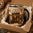 Coffee Mug 3D Effect Daily Brew Design, Cozy Coffee Lover Gift ...