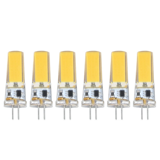 G4 LED Bulbs, Long Service Life 6 Pieces Bi Pin Light Bulb For Wall ...