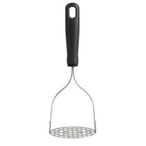 Chef Craft Select Sturdy Masher, 10.25 inch, Stainless Steel/Black ...