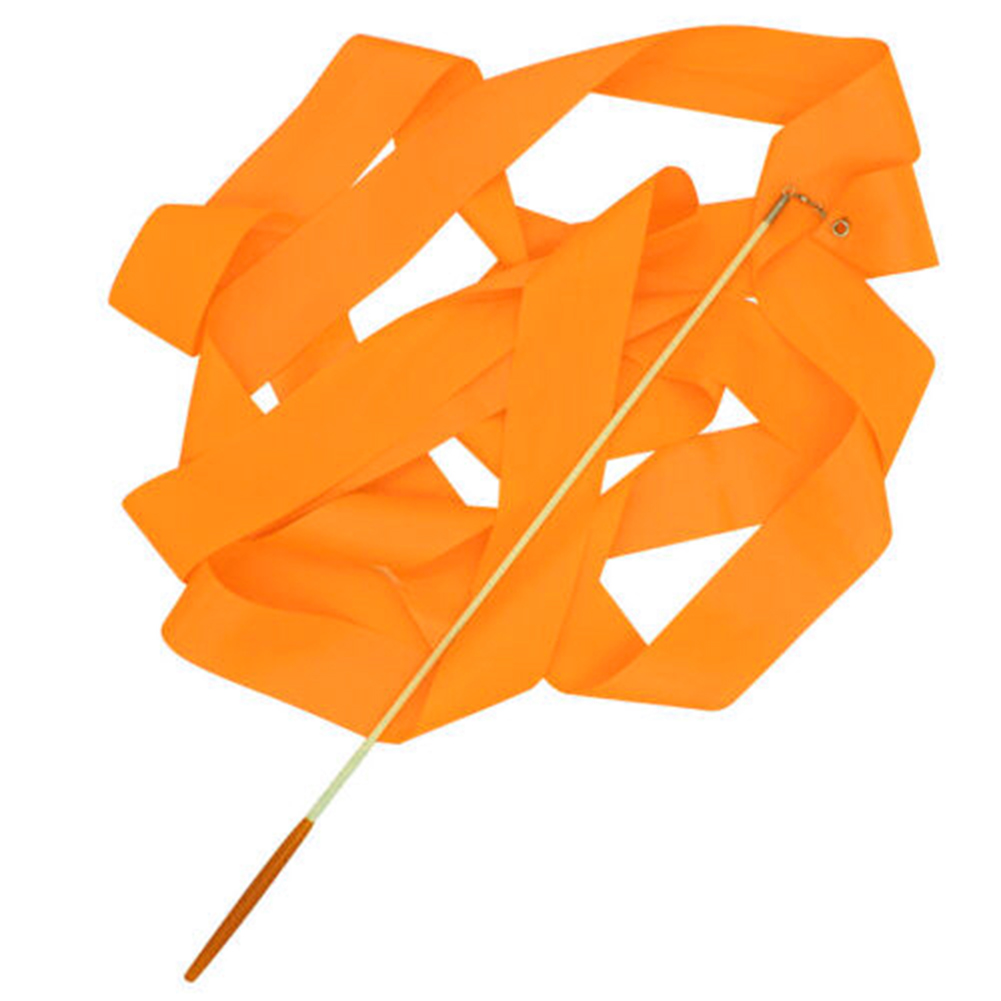 4m Gymnastics Rhythmic Dancing Ballet Ribbon Streamer Twirling Baton ...