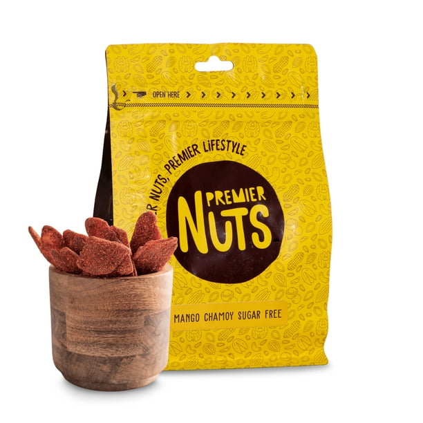 Mango Natural Deshidratado Enchilado - Premier Nuts - Reducido en Azúcar - Snack Saludable ...