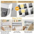 Imountek Kitchen Roll Dispenser Paper Roll Holder Plastic Wrap Film