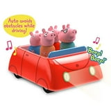 Peppa Pigs Clever Car Pre-School Toy Interactive Lights Sounds Figures ...