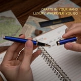 BEILUNER Luxury Rollerball Pen, 24K Gold Trim, Unique & Fancy Design ...