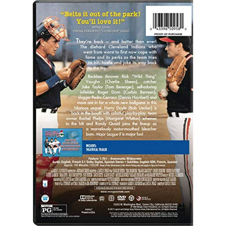 Major League Dvd Cover