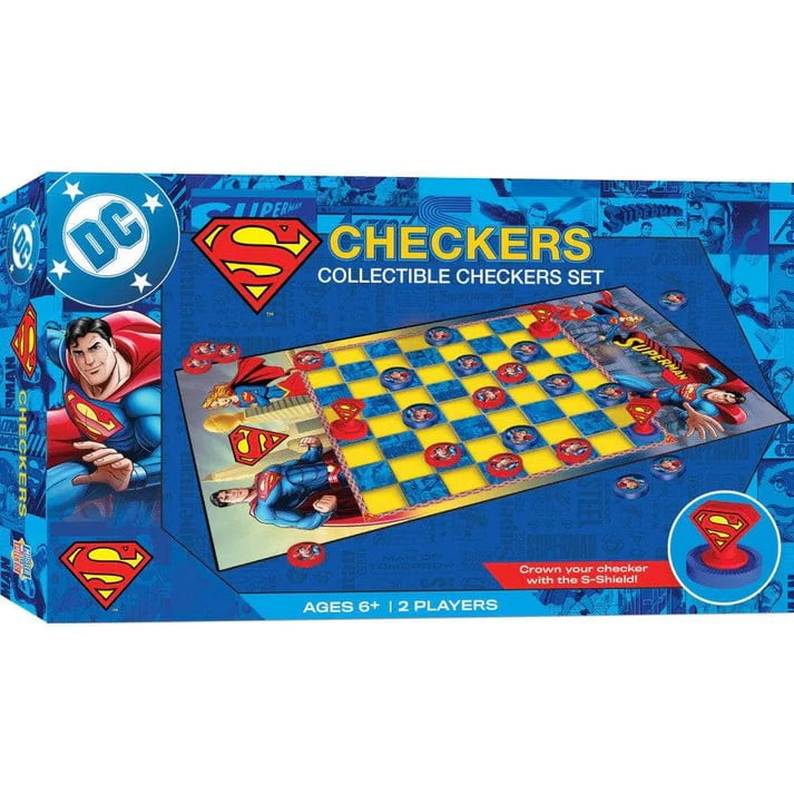 Click here for Masterpieces Puzzle Company Superman Checkers Boar... prices