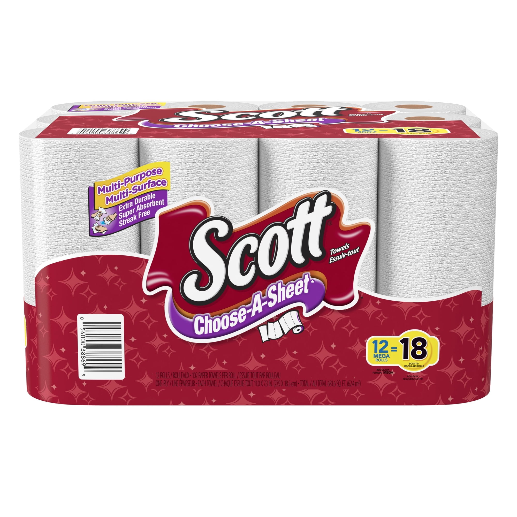 Click here for Scott Paper Towels  Choose-A-Sheet - 12 Mega Rolls... prices