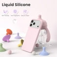 Compatible with iPhone 17 Pro Max Case 6.9", Slim Liquid Silicone 3 ...
