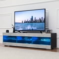 57'' TV Stands for TVs up to 65" Home Dormitory High Gloss DIY ...