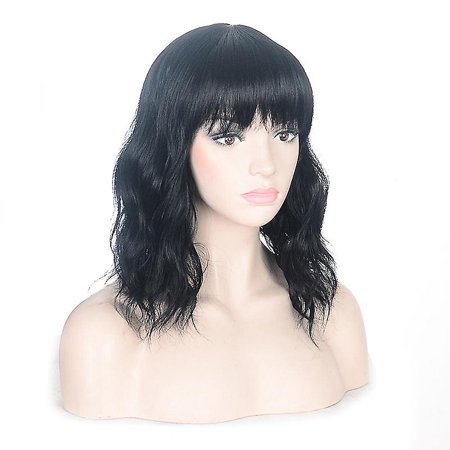 Fake European Beauty Wave Head Bobo Wig Air Liu Haofu Corrugated Long ...