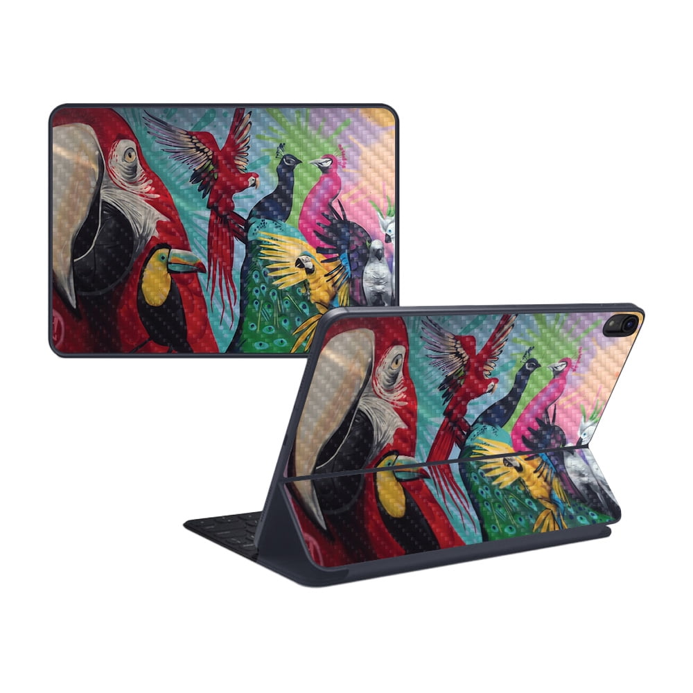 Carbon Fiber Skin Decal Wrap Compatible With Apple iPad Pro Smart ...