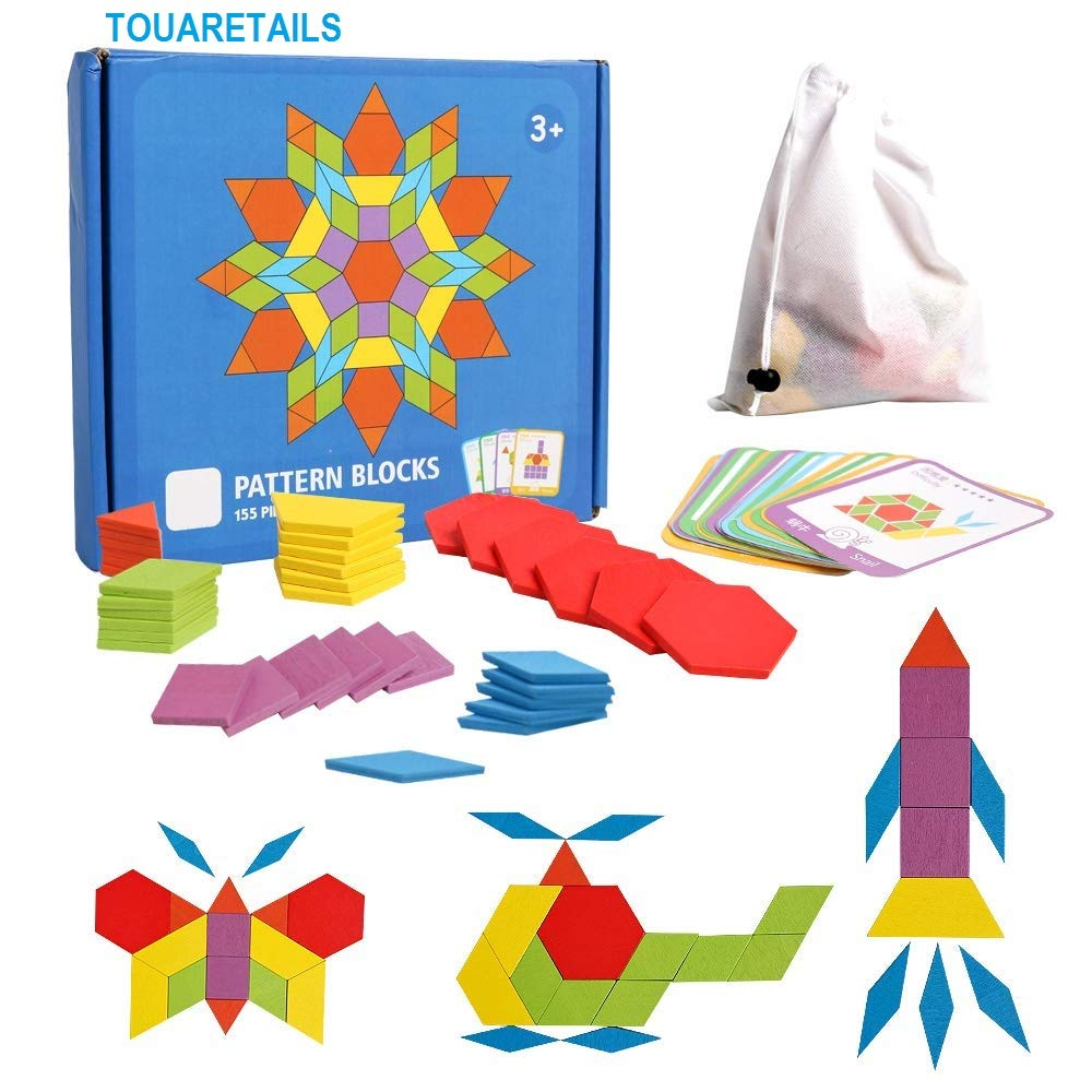 Click here for Unbranded Educational Wooden Pattern Blocks prices