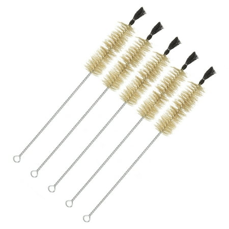 5pcs 40mm Dia Twist Handle Bristle Test Tube Tubing Cleaning Brush ...