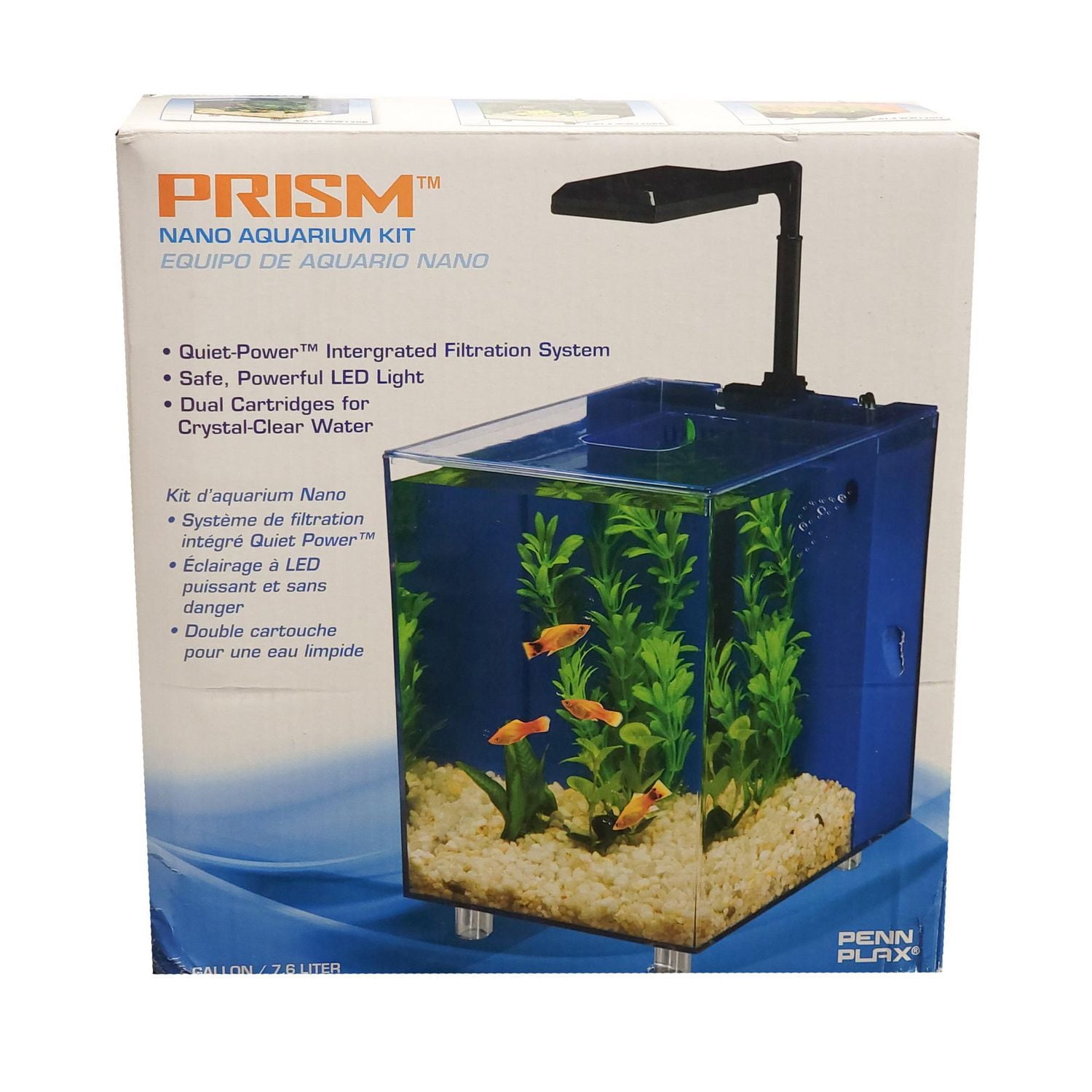 Click here for Penn-Plax Penn Plax Prism Black Desktop Aquarium prices