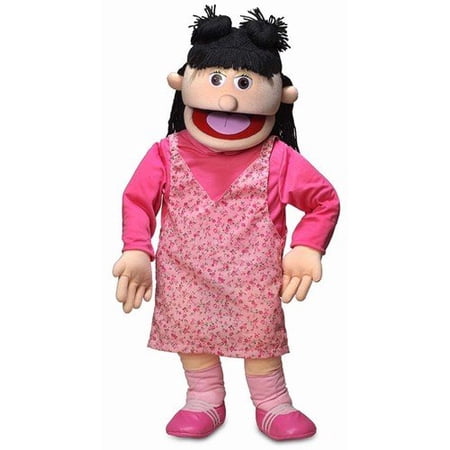 Silly Puppets 30" Susie Peach Girl Professional Performance Puppet with ...