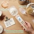 Digital Measuring Scoop Food Measuring Scoop Scale with 2spoons 0.1g ...